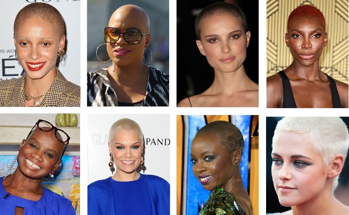 29 Bold Bald Women Who Rocked A Shaved Head - Wimpole Clinic